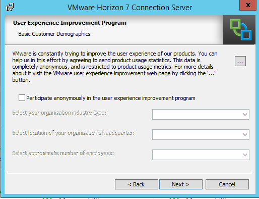 Part 2: Install and Configure View Connection Server 7 – Hyperconverged ...