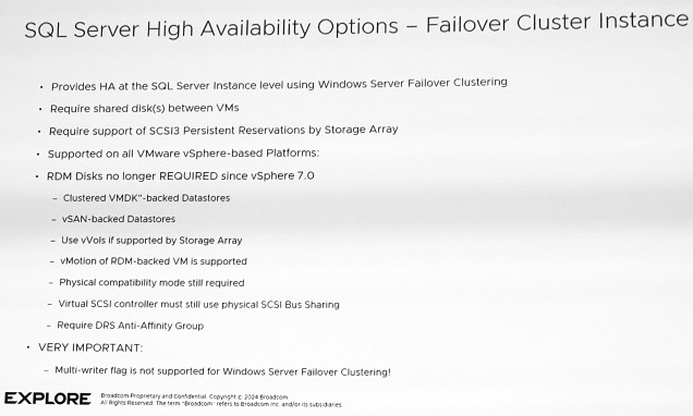 Architecting Your Microsoft SQL Server Workloads on VMware Cloud ...