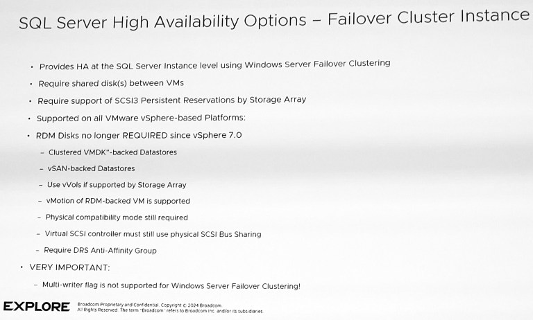 Architecting Your Microsoft SQL Server Workloads on VMware Cloud ...
