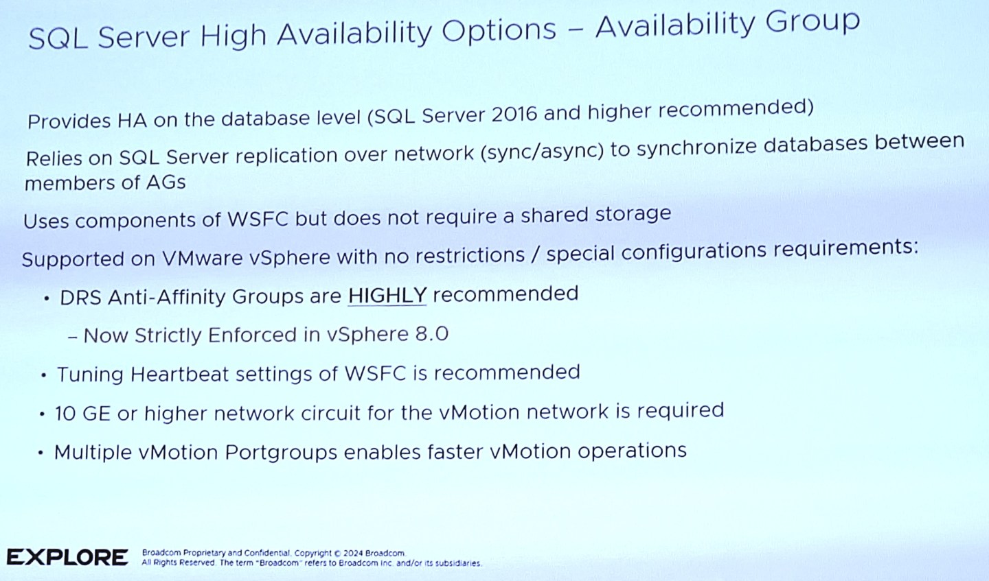 Architecting Your Microsoft SQL Server Workloads on VMware Cloud Foundation – Hyperconverged ...