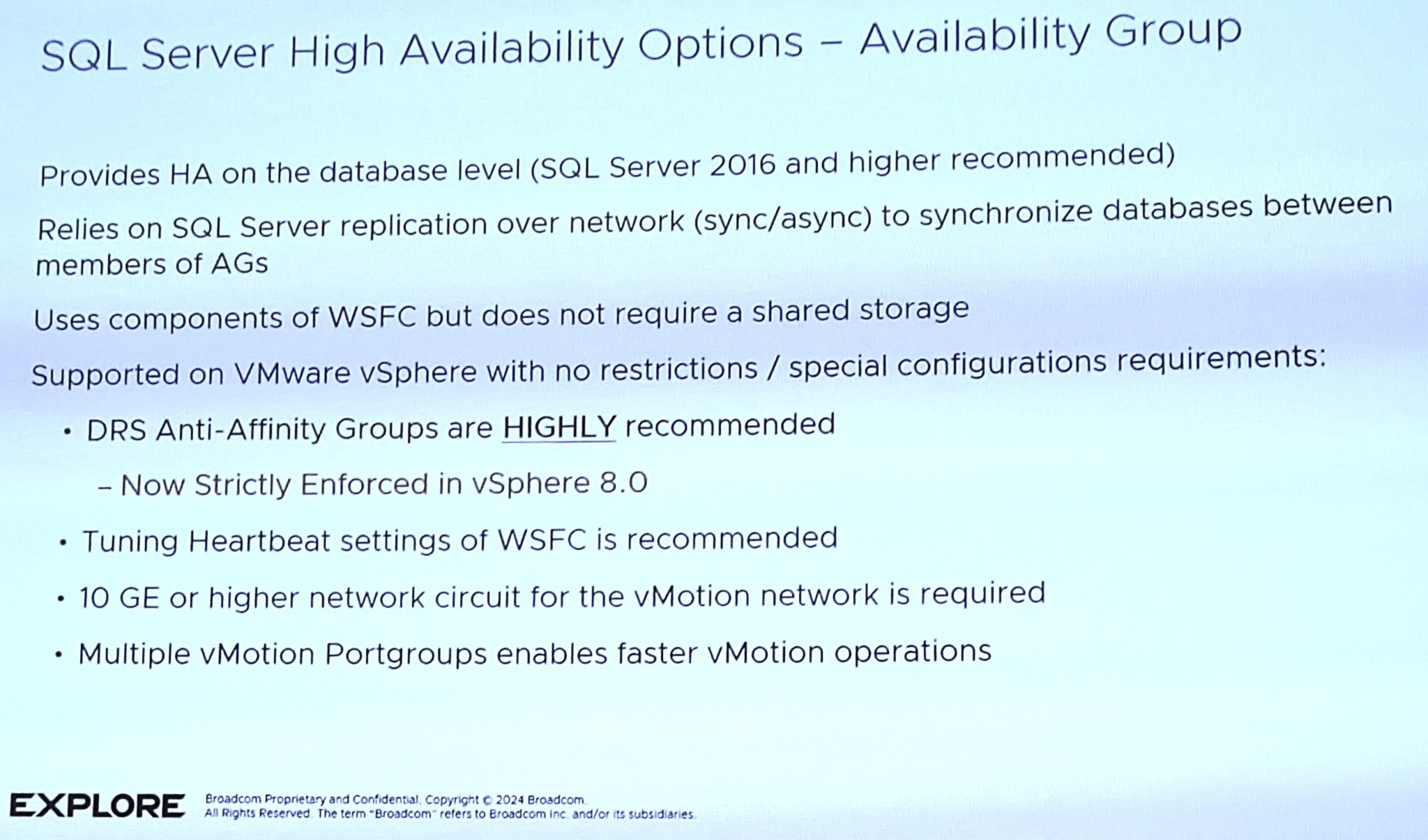 Architecting Your Microsoft SQL Server Workloads on VMware Cloud Foundation – Hyperconverged ...
