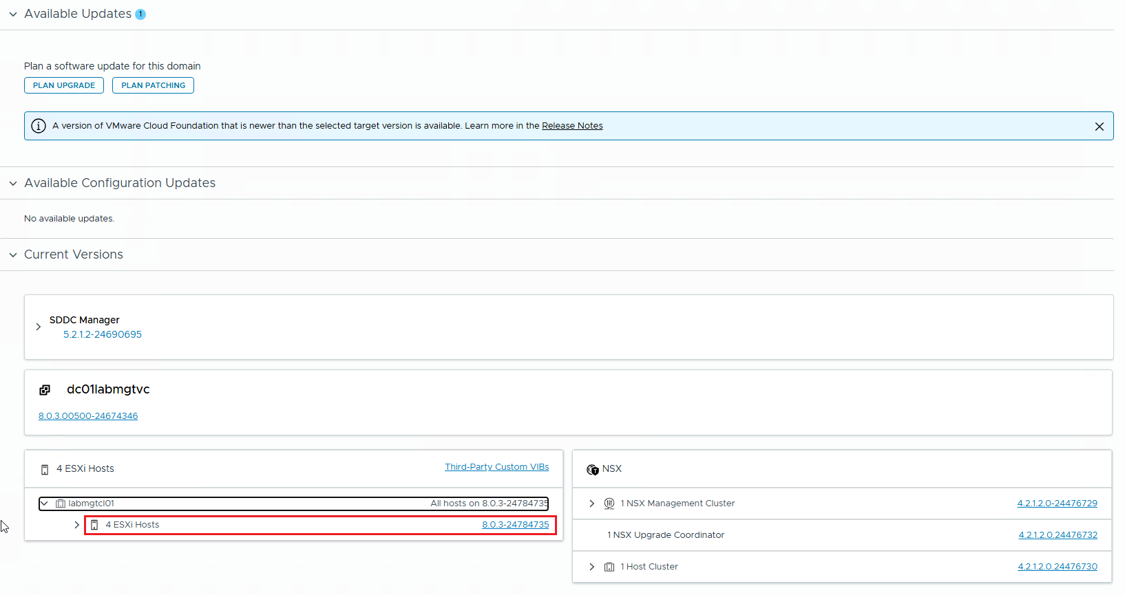 SDDC Manager – Hyperconverged Infrastructure & Virtualization