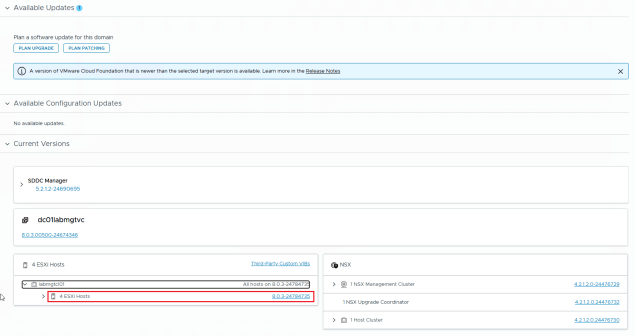 Fixing SDDC Manager Inventory Sync Issues for ESXi Hosts – Hyperconverged Infrastructure ...